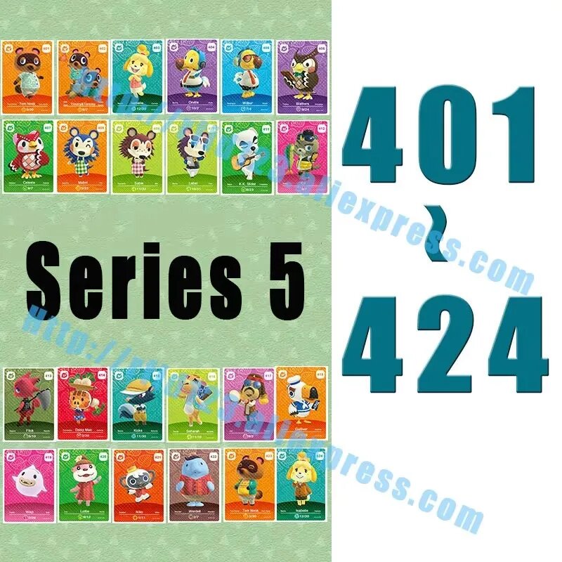 Печатная NFC карта MochuaRFID для игр NTAG215 401 Tom Nook