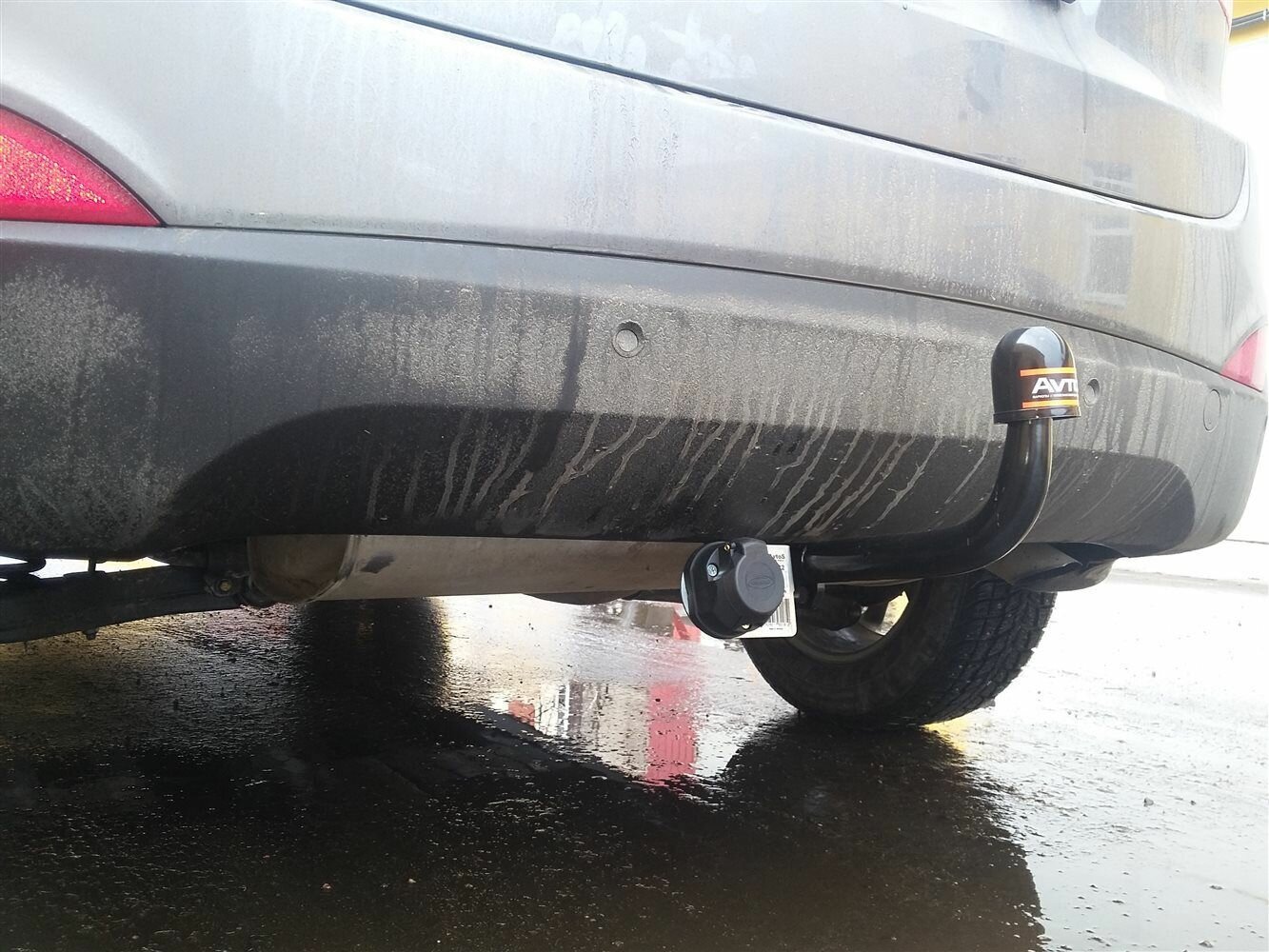 Фаркоп для Kia Sportage SUV (2010-2016)/Hyundai ix35 (2010-2016) (без электрики) (паспорт и сертификат) AvtoS. HY22