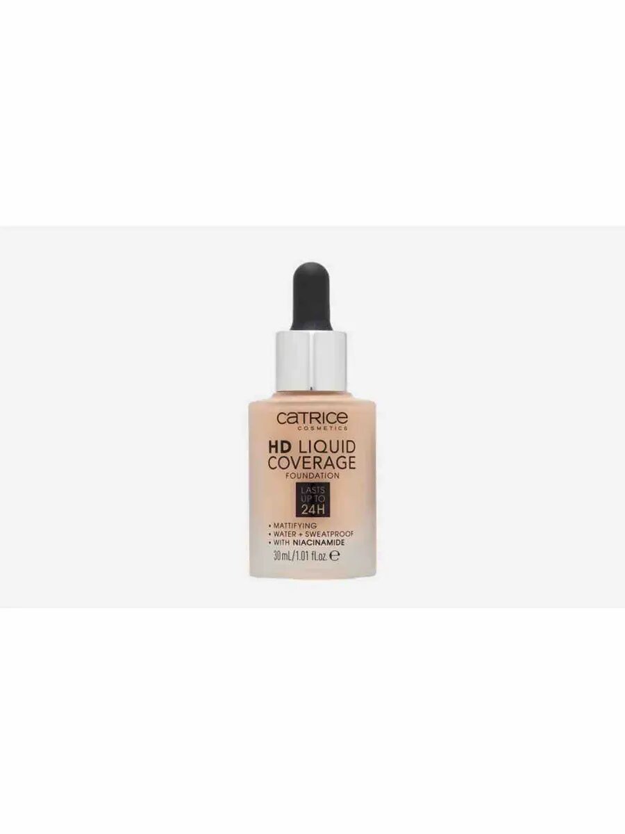 Тональная основа CATRICE HD Liquid Coverage 032, матовый финиш
