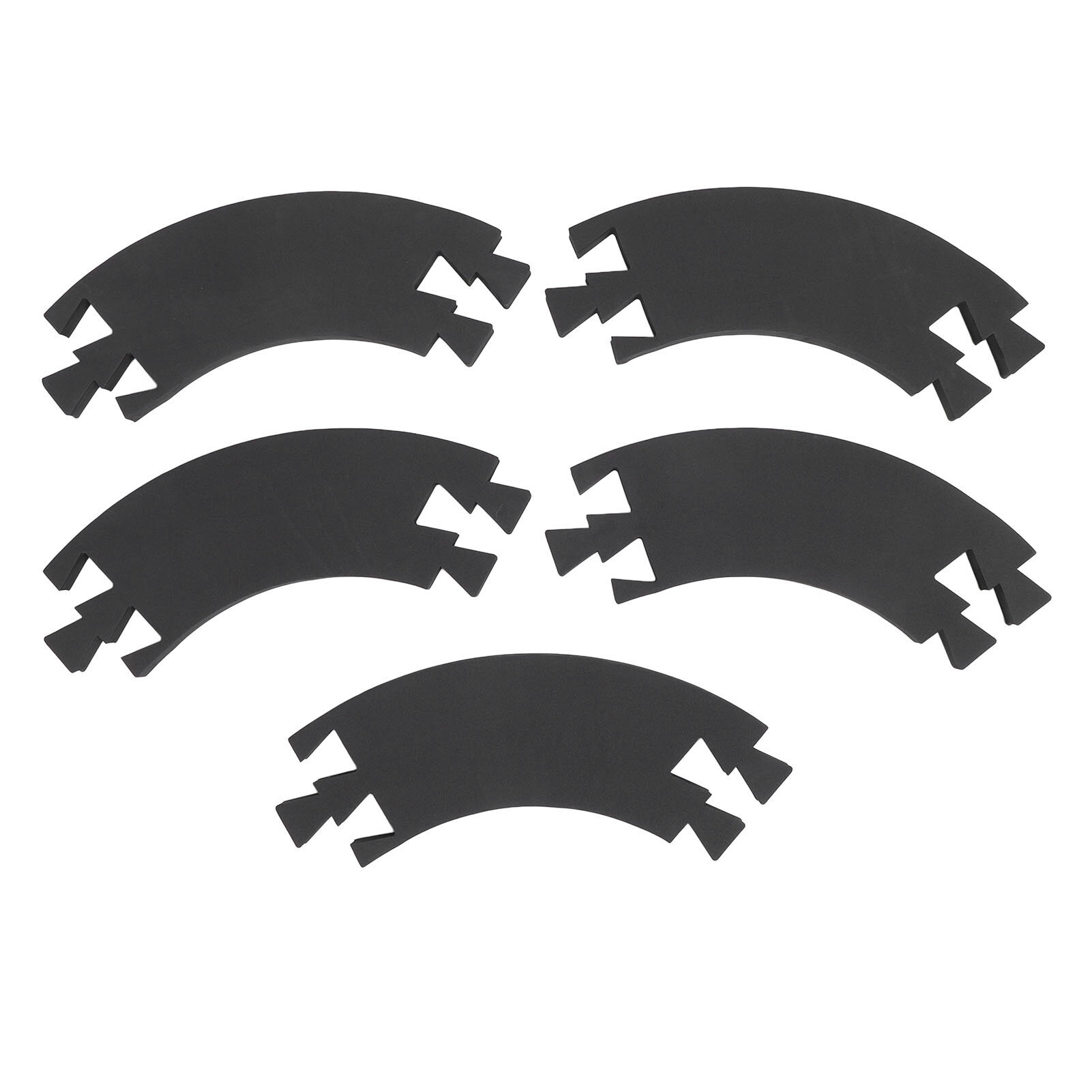 Шт. Настенные защитные накладки на мишень для дартса, легко собираются, черные, из ЭВА, для стандартных дартс-мишеней.