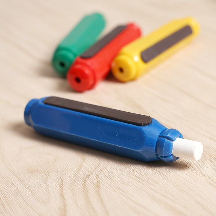 Держатель для мела, вид мелка: Пастельный, Для асфальта, цветов: 4 шт.