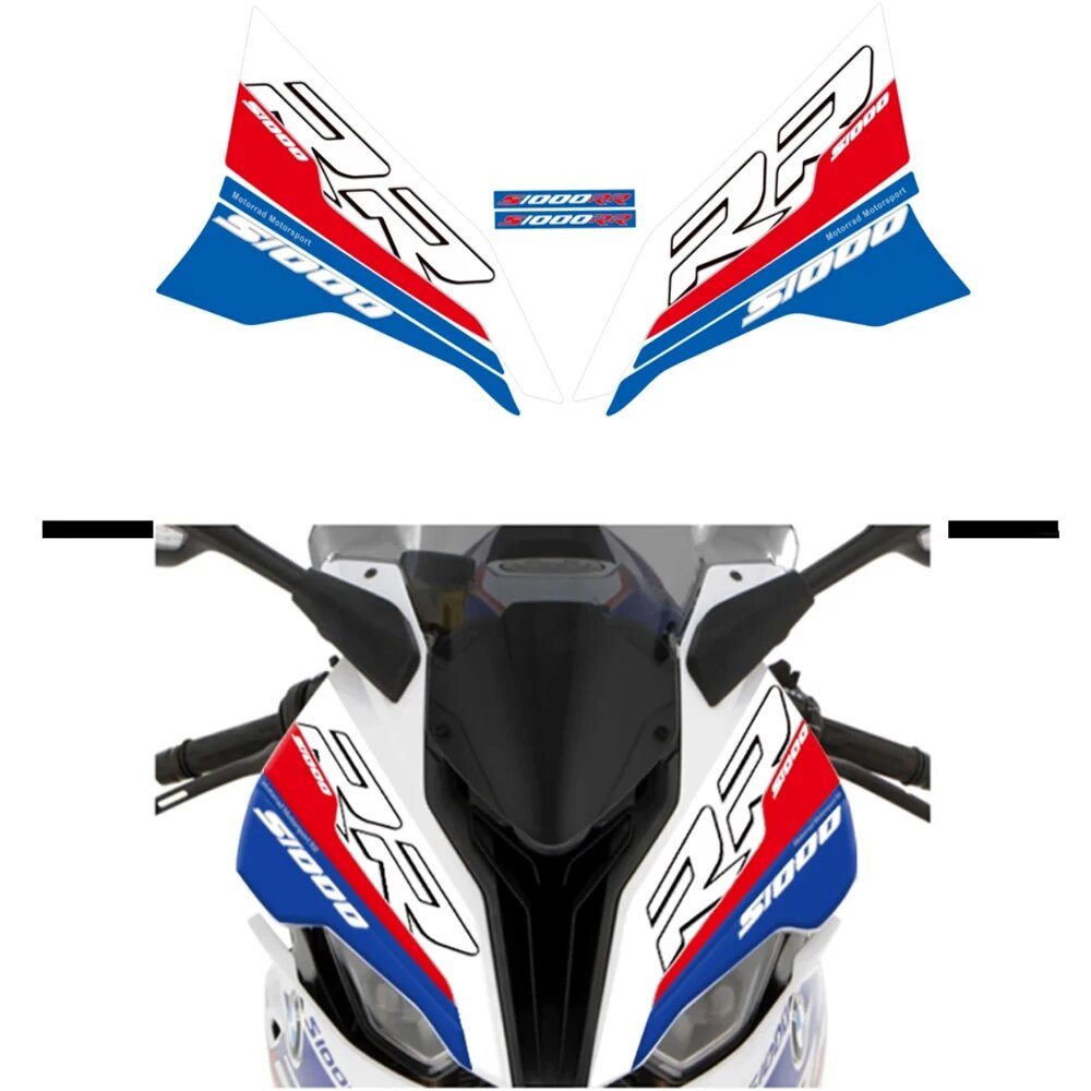 Светоотражающая наклейка для мотоцикла для BMW s1000rr S1000 RR 2019-2023, наклейка на лампу 2019 B