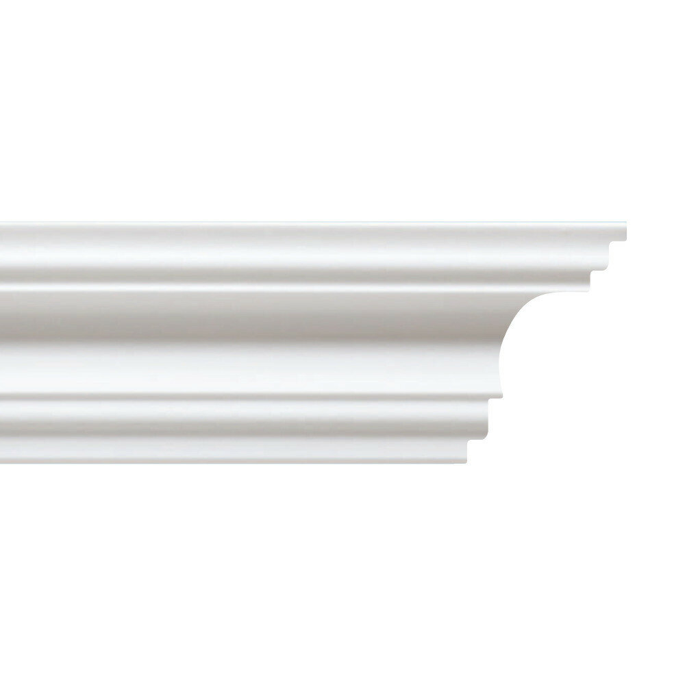 Плинтус потолочный из пенополистирола 95х95х2000 мм Солид С 47/95