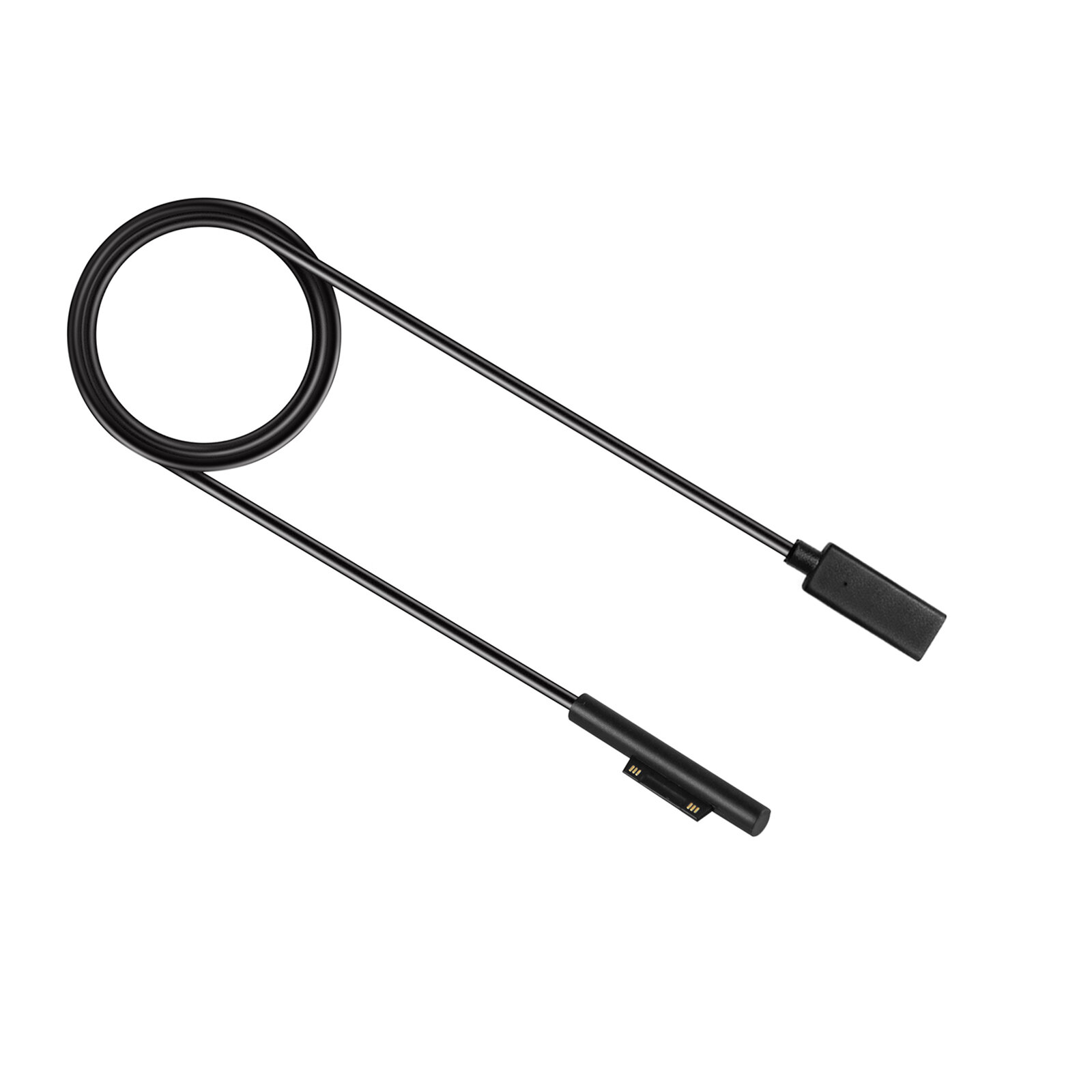 USB Type C PD 15V Зарядное устройство Универсальный дорожный адаптер-преобразователь Зарядный кабель Замена для Microsoft Surface Pro 7/6/5/4/3/GO/BOOK Ноутбук 1/2