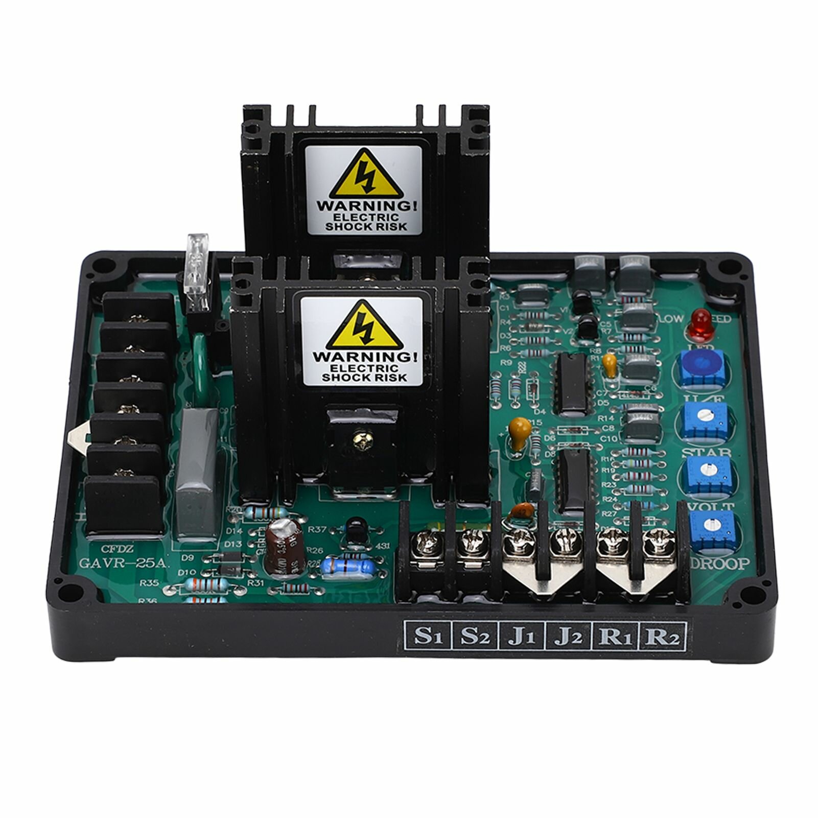 Универсальная плата AVR, низкочастотная защита, корпус ABS, модуль автоматического регулятора напряжения 180 240 В переменного тока