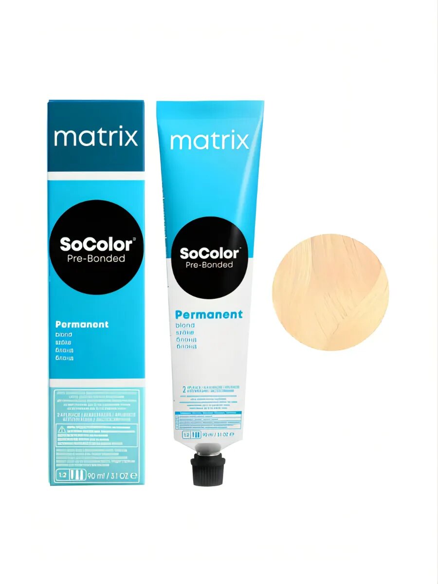 Краска для волос Matrix Coloring Hair SoColor Pre-Bonded, Перманентная краска для волос с бондером, UL-N (UL-0)