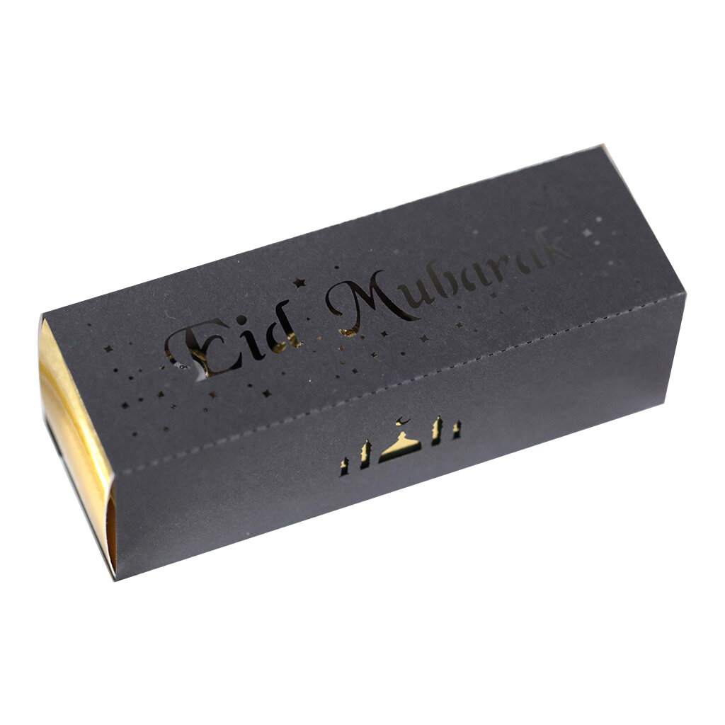 100шт Коробки для конфет Eid Mubarak Ramadan Kareem Шоколадные подарочные коробки Исламские Мусульманские
