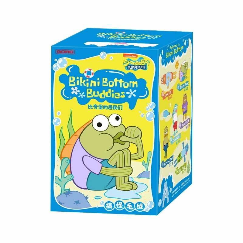 POP MART Bikini Bottom Buddies, плюшевая фигурка-сюрприз, Цвет: 1PC