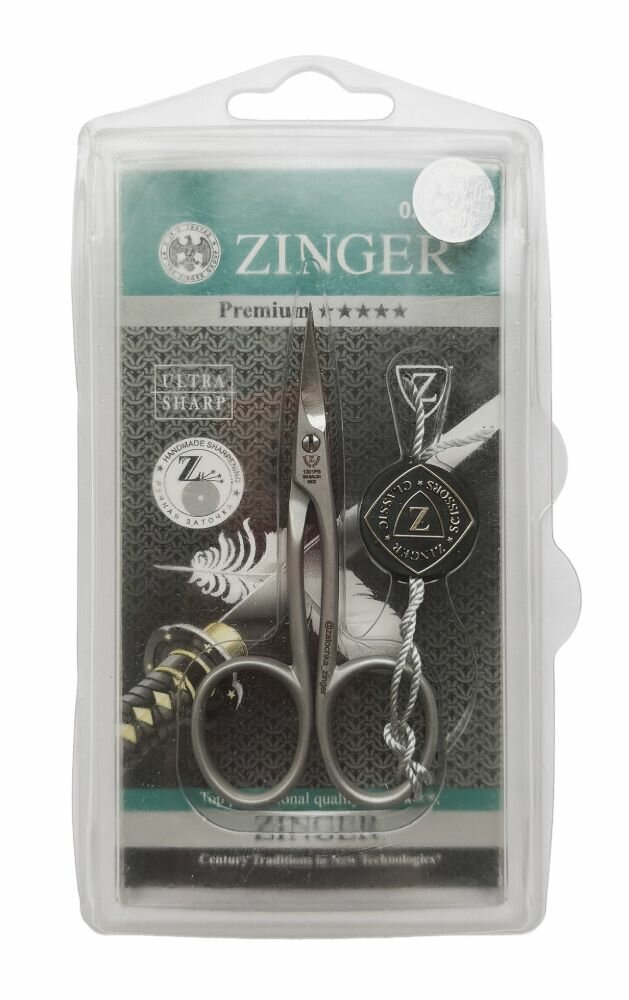 Маникюрные ножницы Zinger 1301PB SH-Salon ZP с профессиональной ручной заточкой премиум-класса