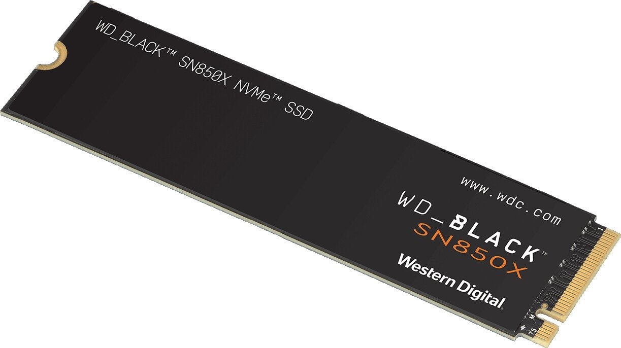 Твердотельный накопитель SSD WD 4Tb Black SN850X M.2 2280, NVMe, PCIe 4.0x4