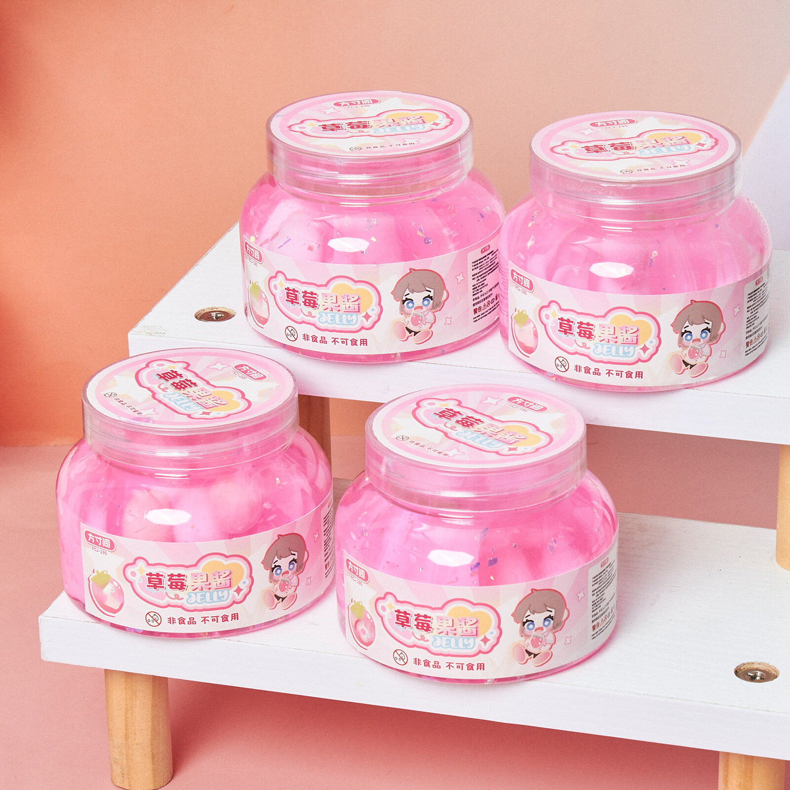 Новый слайм с пузырьками в виде винограда для детей, безопасный нелипкий слайм, кристальная грязь, игрушка для снятия стресса