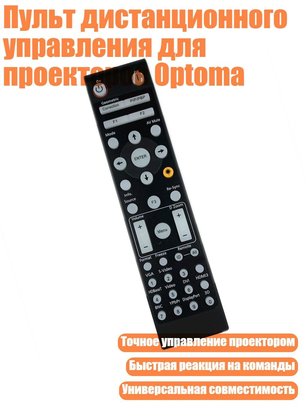 Пульт дистанционного управления для проекторов Optoma