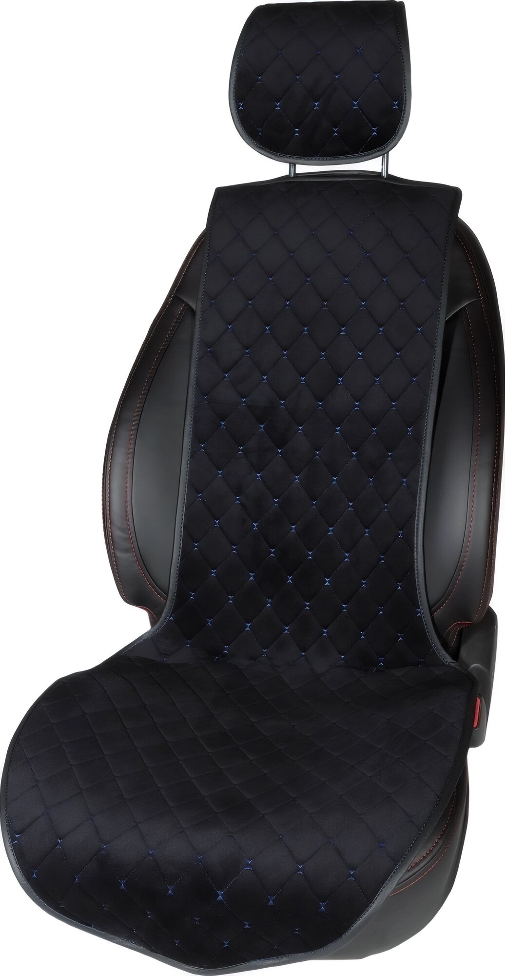 Накидки на передние сидения SeinTex размер S (шов синий)