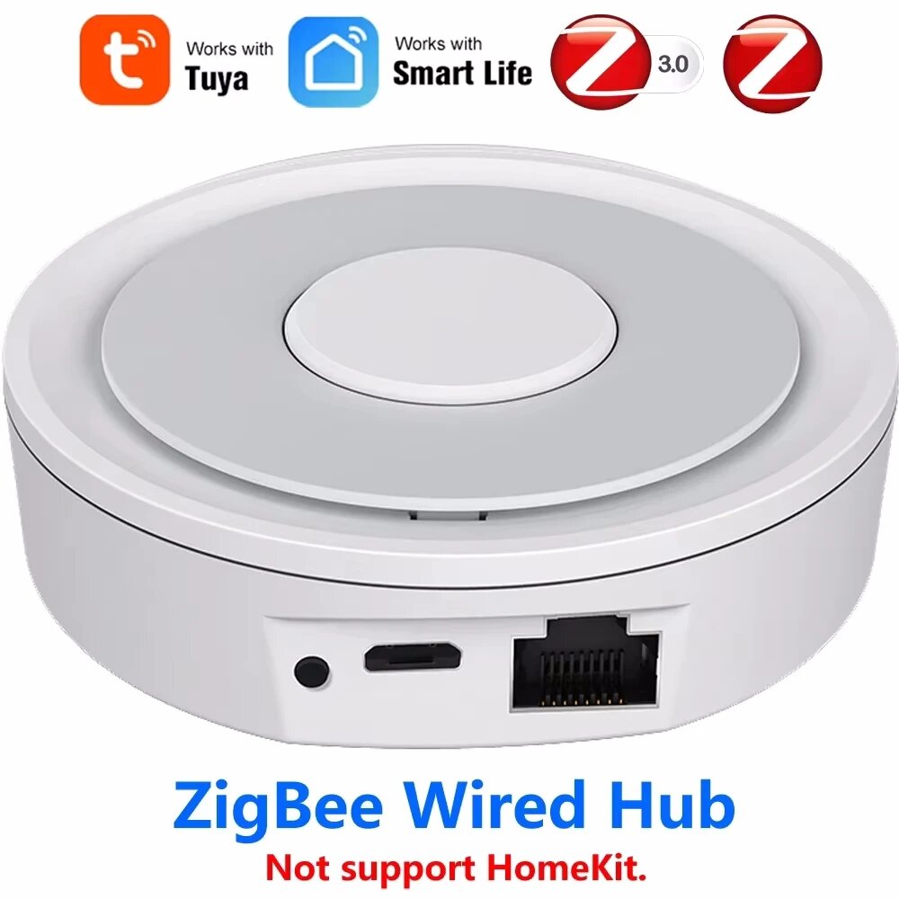 ZigBee Wired Hub, шлюз Tuya Smart