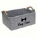 Felt storage basket GRAY