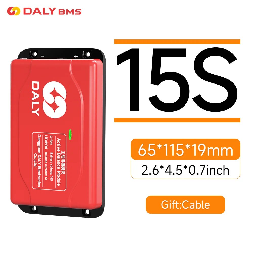 Активный балансир DALY 15S для LiFePO4