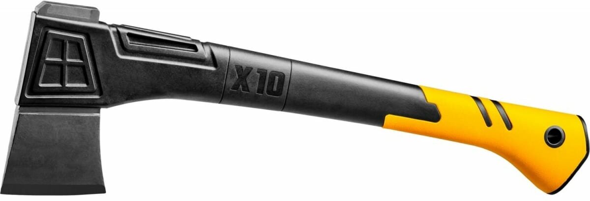 KRAFTOOL X10, 750/1000 г, в чехле, 450 мм, универсальный топор 20660-10