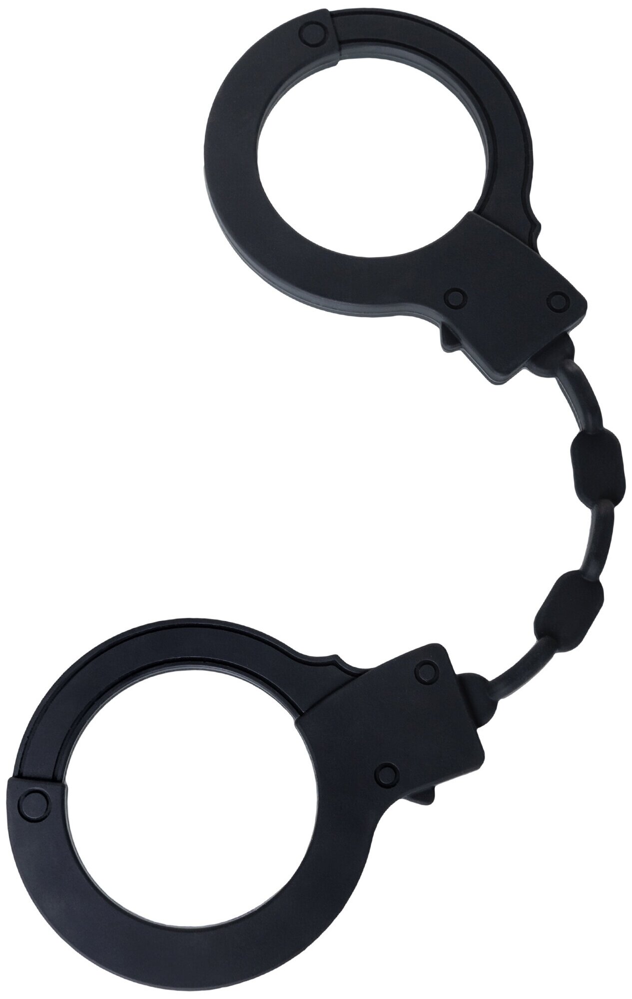 Наручники Штучки-дрючки, силикон, черные, 33 см Штучки-Дрючки Наручники Штучки-дрючки, силикон, черные, 33 см