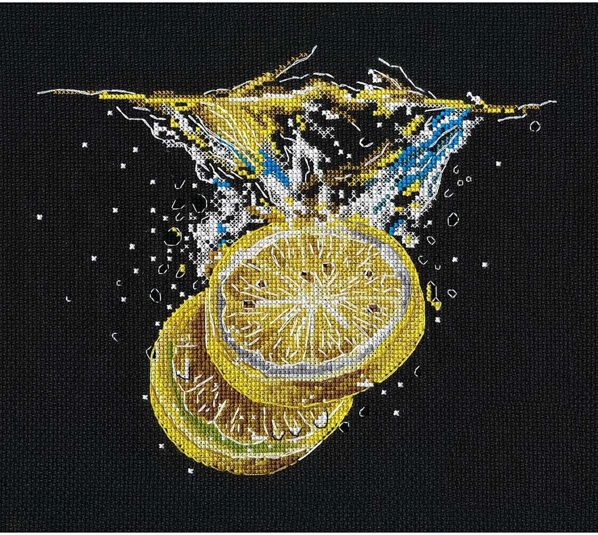 1360 Набор для вышивания крестом овен 'Лимонный фреш', 22*19см