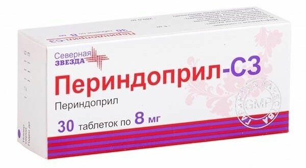 Периндоприл-СЗ таблетки 8мг 30шт