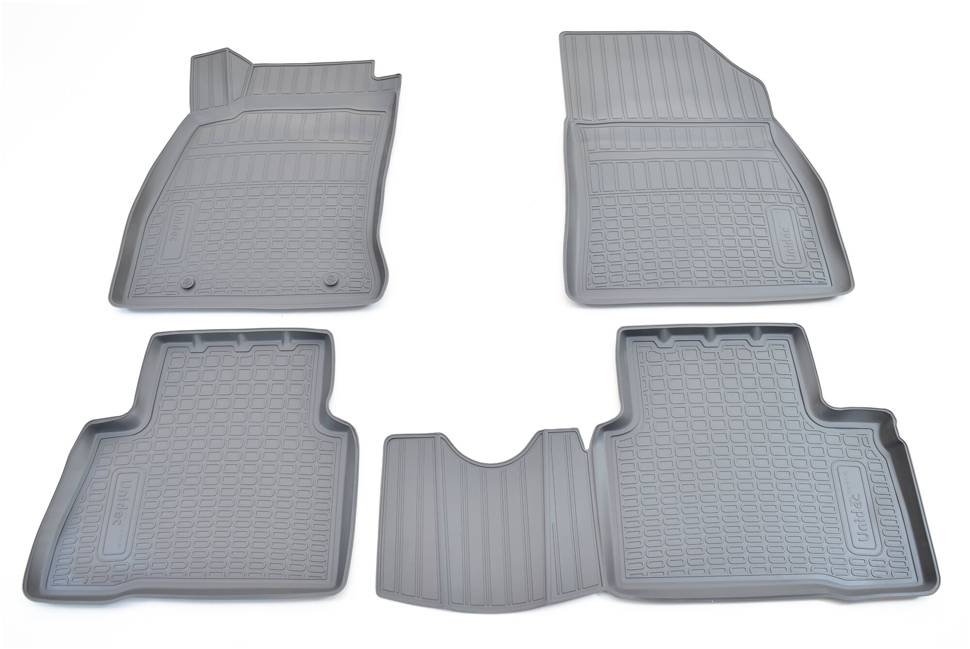 Коврики салона nissan juke 3d (2010) серый npl-po-61-10-g