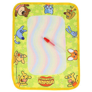 Игрушка (Умка) Коврик д/рисования водой Оранжевая корова (1706K410-R2)