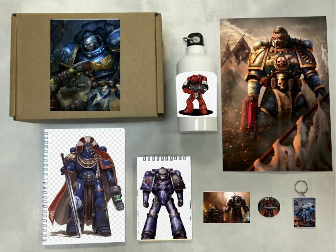 Бокс GOODbrelok принт "Warhammer" - 0006