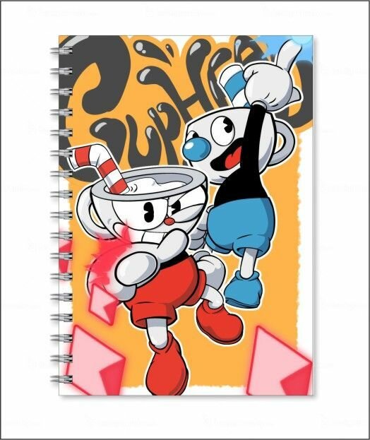Тетрадь Cuphead/ Капхед №2