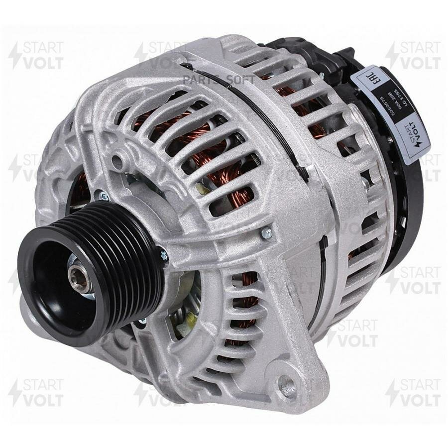 STARTVOLT LG-1755 Генератор для а/м ПАЗ/КАМАЗ/IVECO дв. CUMMINS ISBe ЕВРО-4/6ISBe250 90A (LG 1755) ()