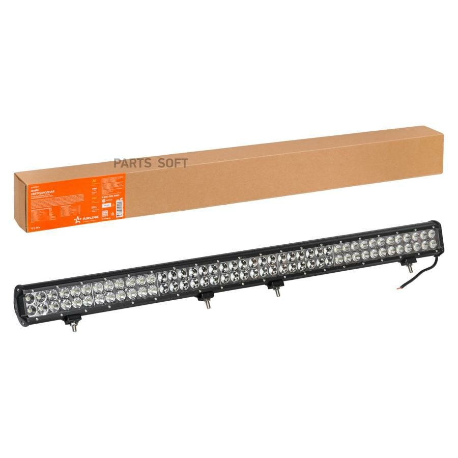 AIRLINE ALED054 Фара (балка) светодиод. двухрядная 84LED комбин. свет(дальн.+ближ.) 252Вт 980х78х65мм 12/24В(ALED054) ()