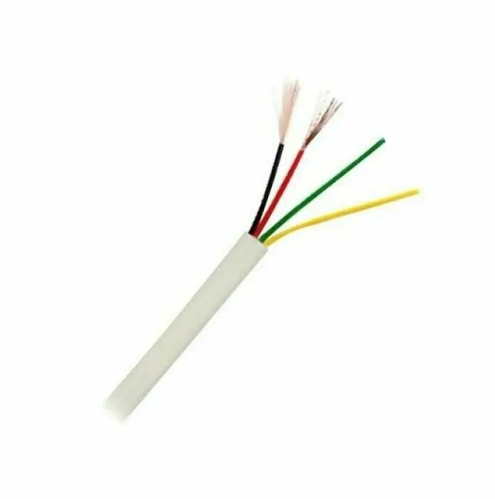 Кабель Lanmaster TWT-TEL4/100-GY 2X2X28AWG 100м серый