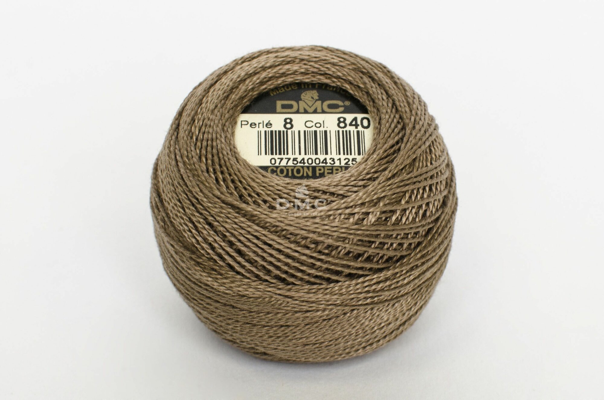 Мулине DMC Perle #8 (80 м.) арт. 116/8, цвет 0840