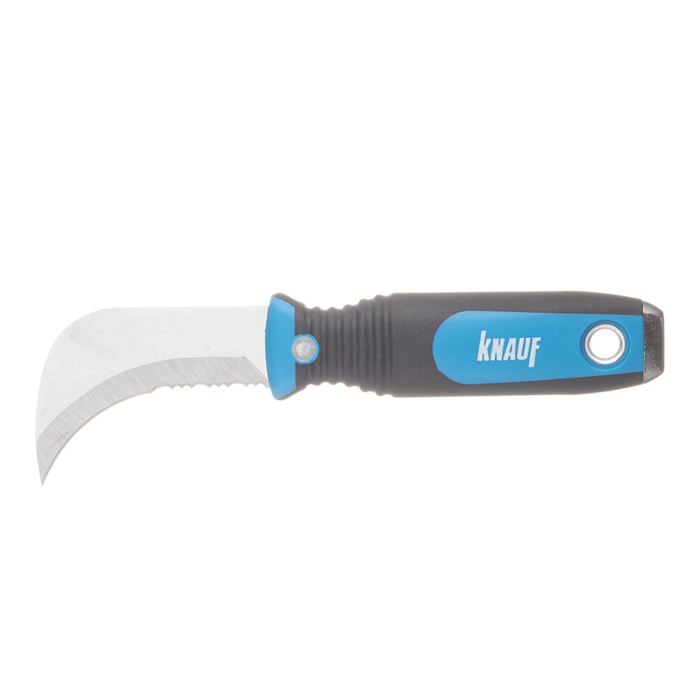Нож для гипсокартона Knauf, сталь, лезвие 15 см, фиксированное