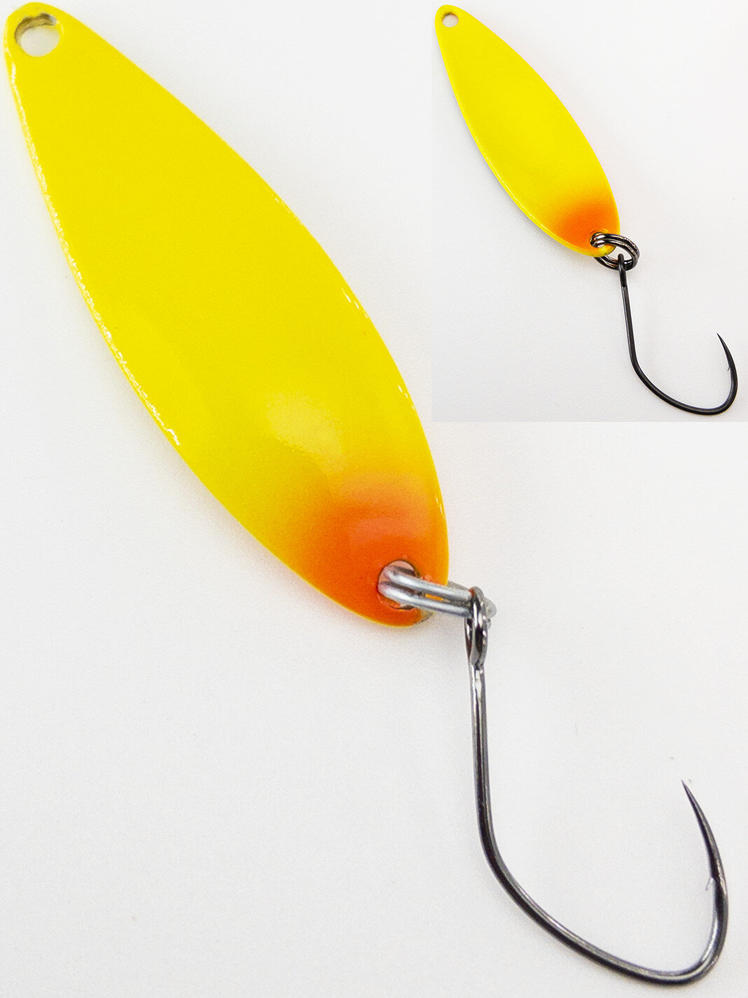 Блесна для рыбалки Зябликов Ива 3.5 см 2,3гр fluo