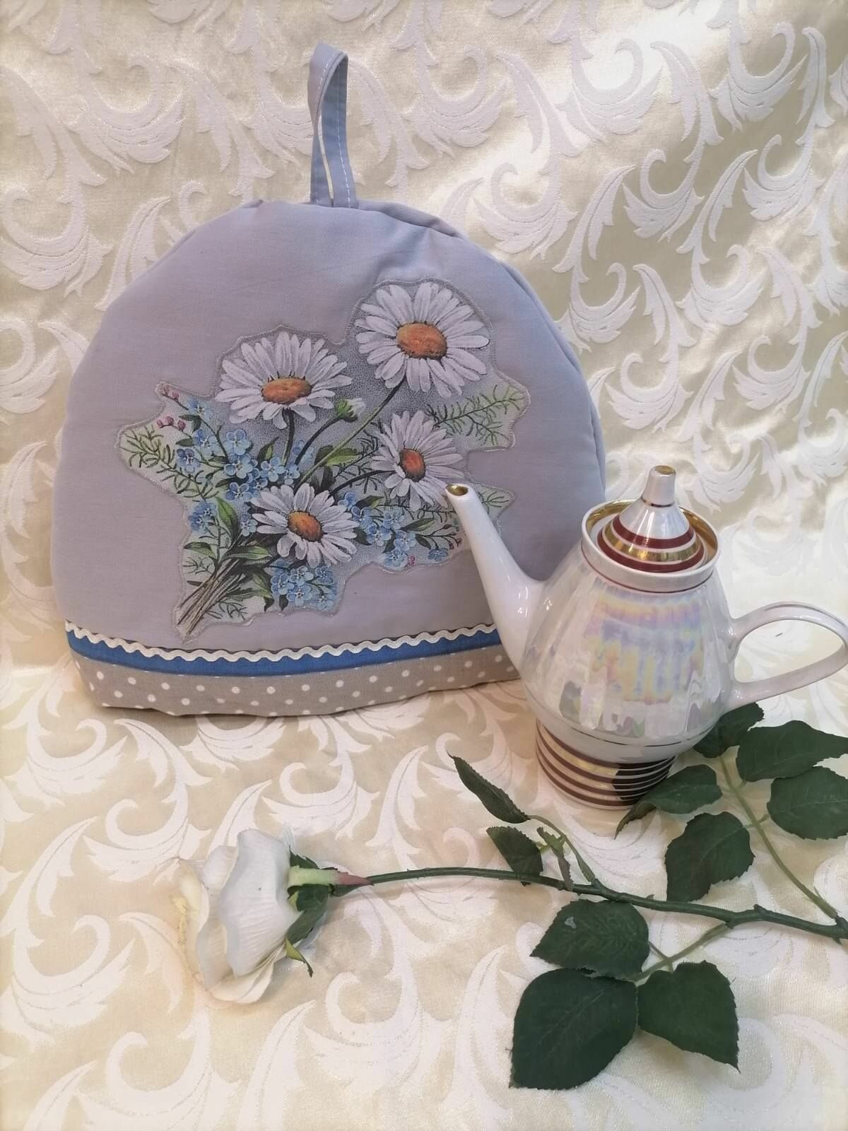 Грелка на чайник хлопок 29х30см.