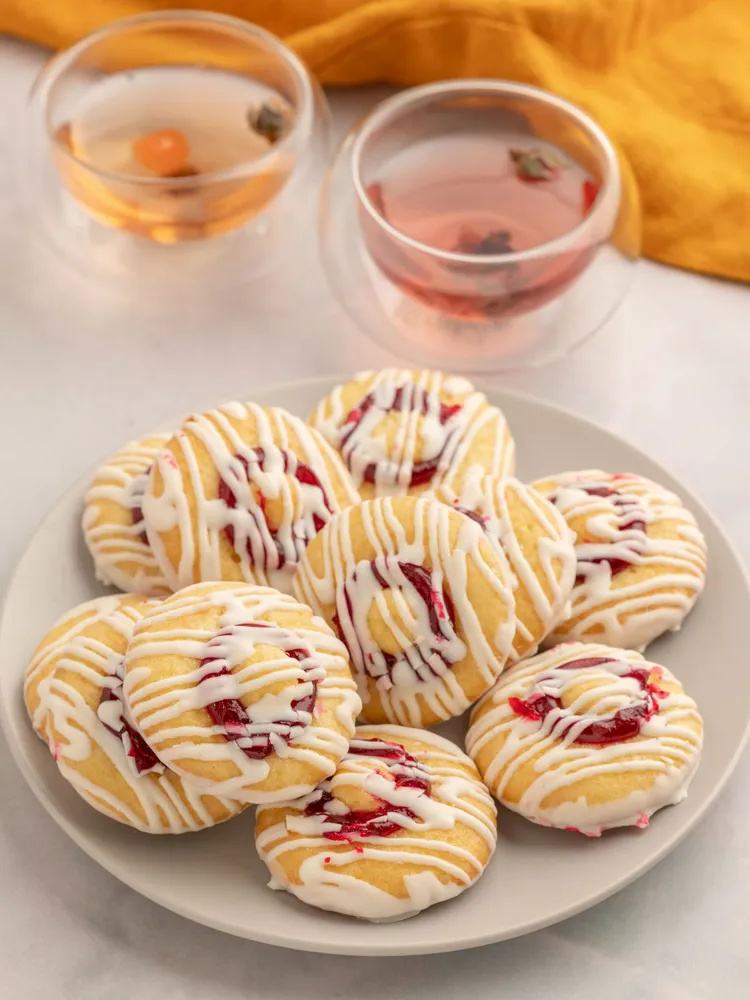 Печенье бисквитное печенюш клюквич в белой глазури 2 кг, Печенюш