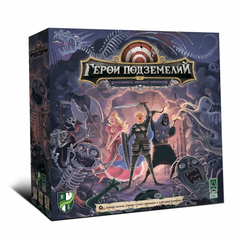 Настольная игра Lavka Games Герои подземелий в Катакомбах мрачных призраков