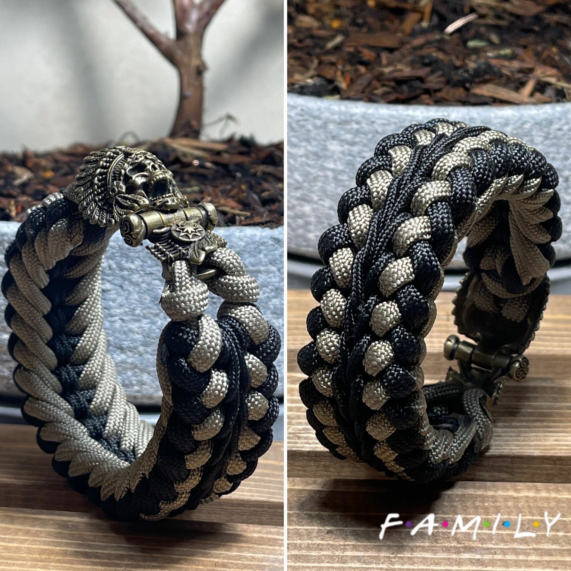 Плетеный браслет