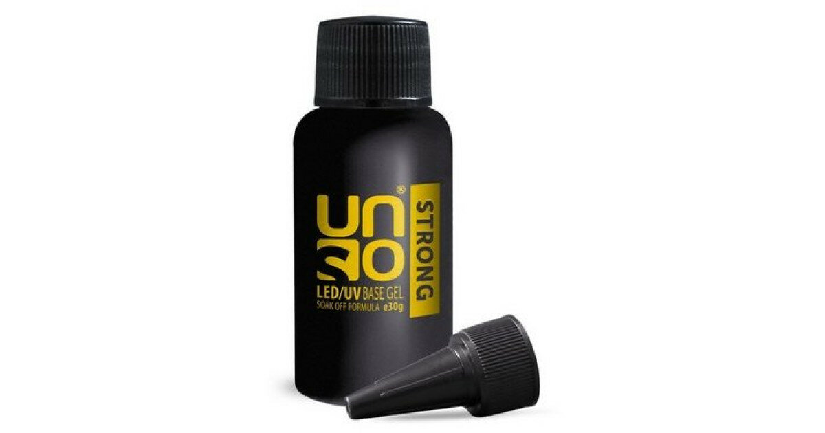 Базовое покрытие UNO Strong Base Gel, прозрачный, 30 г