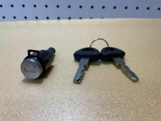 Личинка замка двери с ключом для грузовиков SCANIA P/R/G 4/5 series (скания)