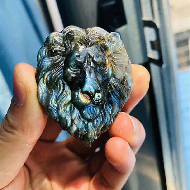 Синий лабрадорит летучие мыши Sisterstone Without holes, 1.7in