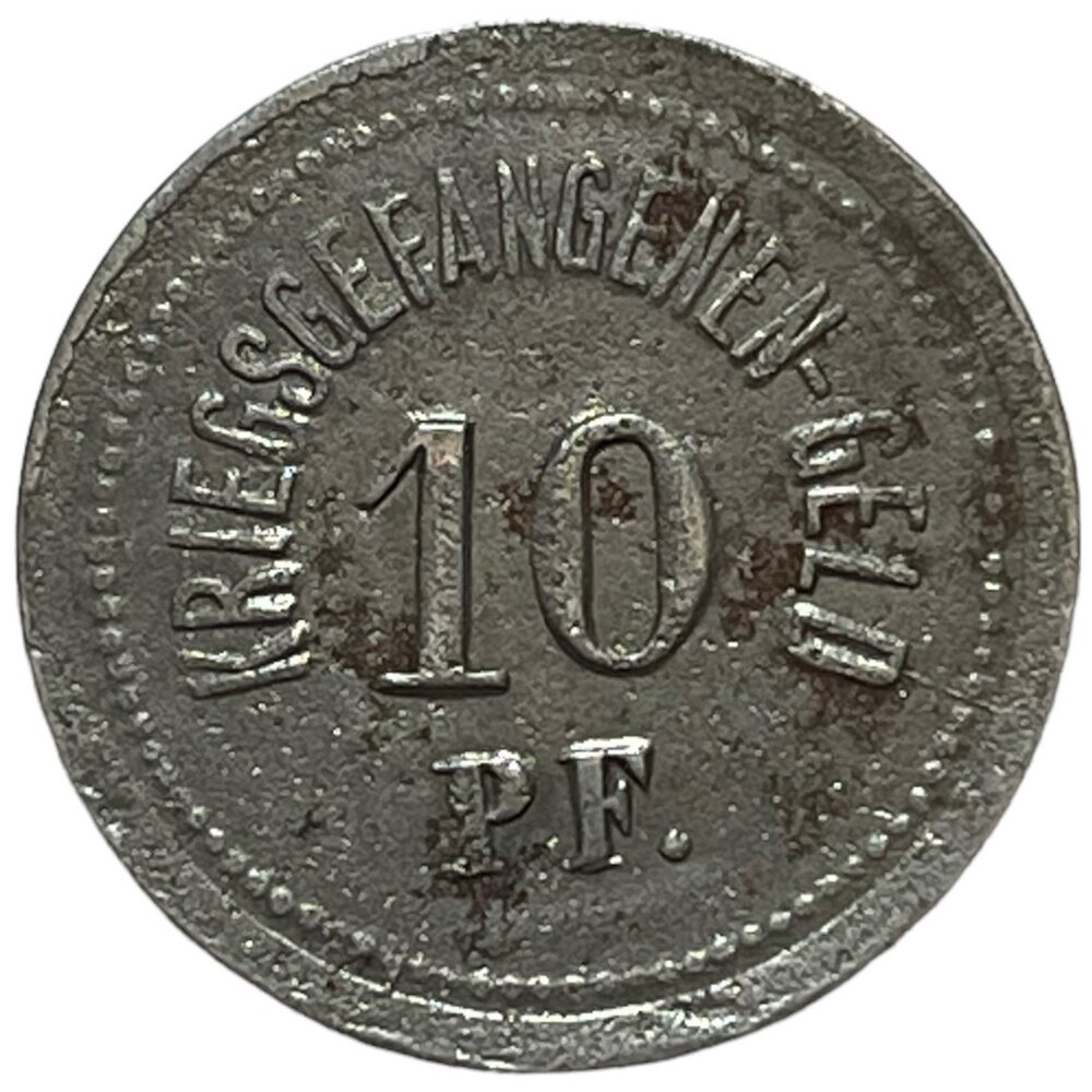 Германия, Ордруф, лагерь для военнопленных 10 пфеннигов 1917-1924 гг. (Лот №2)