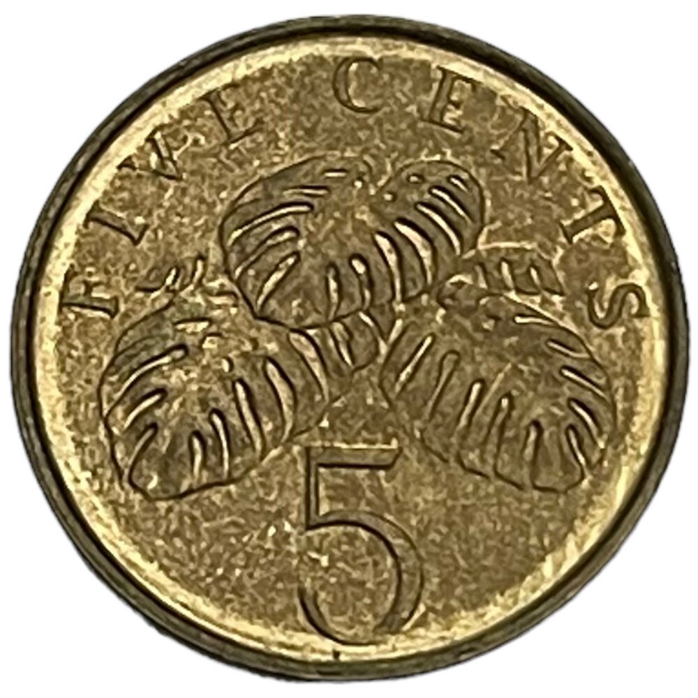 Сингапур 5 центов 2000 г.