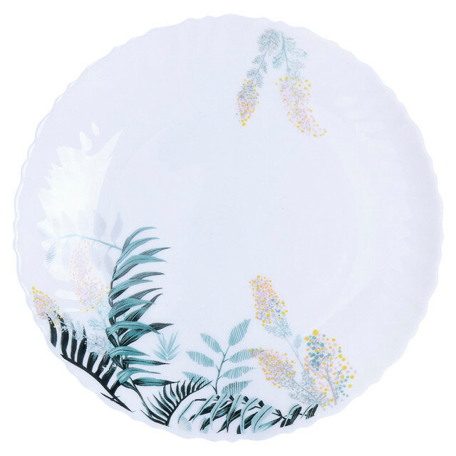 Тарелка HOME COLLECTION Oasis 19см десертная стеклокерамика