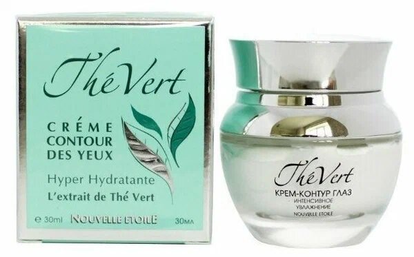 Новая Заря Зеленый чай - The Vert Крем-контур глаз Интенсивное увлажнение 30 мл