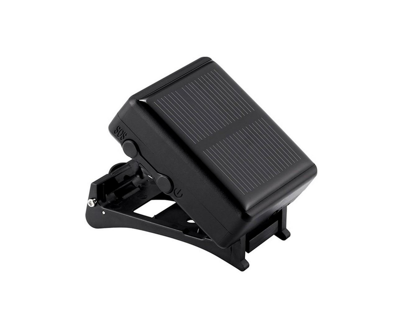 GPS/Beidou трекер Trak Fon TA-24 (black) (W3755RU) с аккумулятором и солнечной панелью. Отображение местоположения на картах Google - gps маячок.