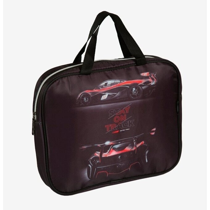 Папка на молнии deVENTE А4 36х28 см ручки 28 см, карман именная карта для подписи, расширение 8 см, с ручками (8057314)