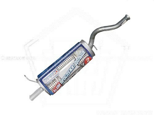 Глушитель ваз 1119 хэтчбек "transmaster universal" нержавейка (11.563al)