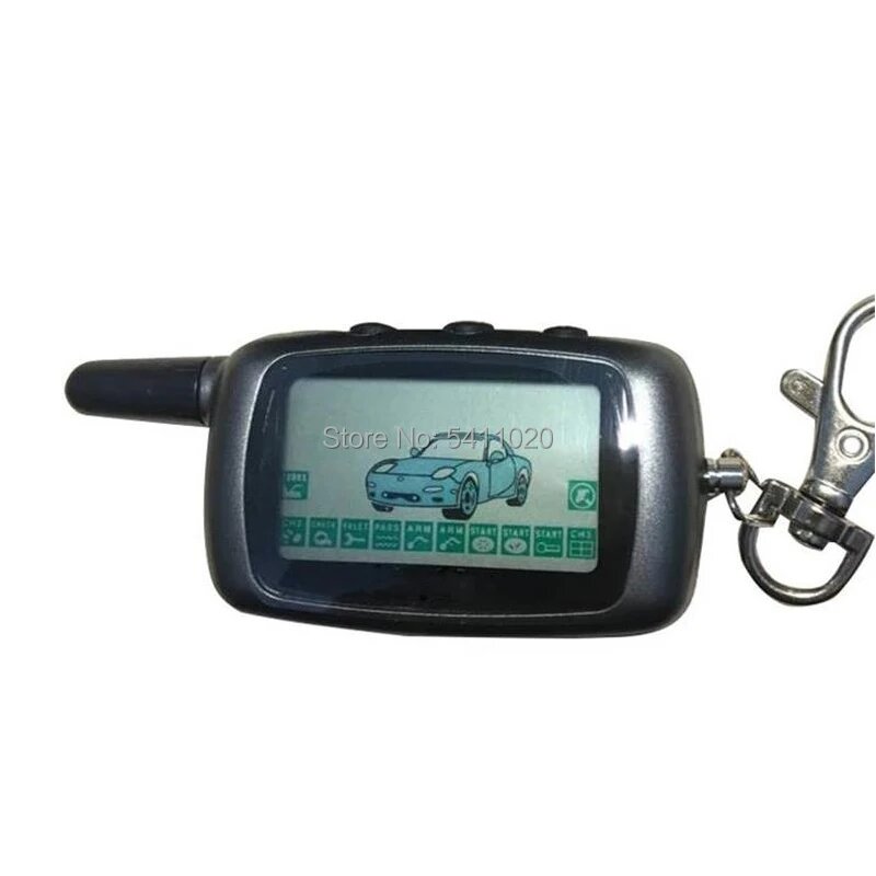 Русский брелок с ЖК-дисплеем A9 для ключей, двусторонняя автомобильная сигнализация StarLine Twage A9 старлайн a9