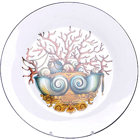 Блюдо круглое 25,5см Страна чудес доломит LR 30821 KSMB-30821